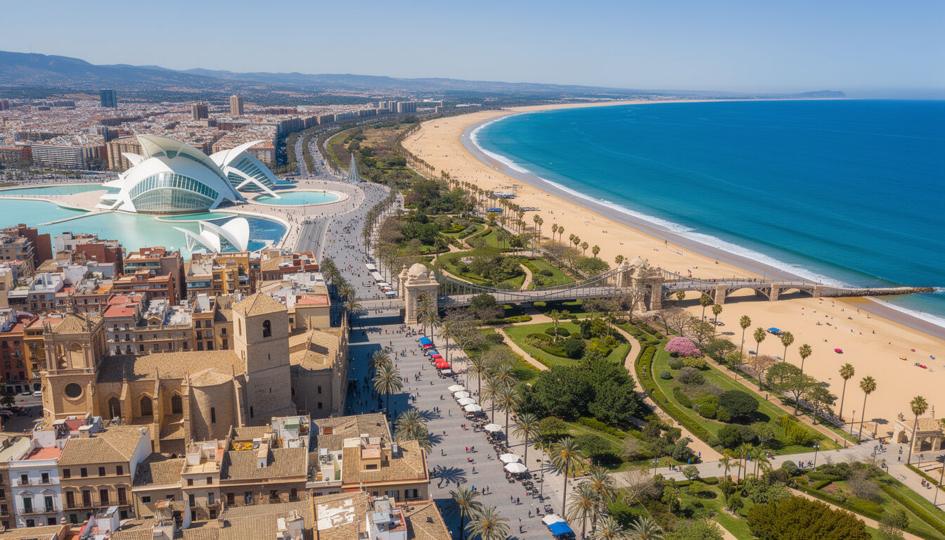 Où se Trouve Valence en Espagne